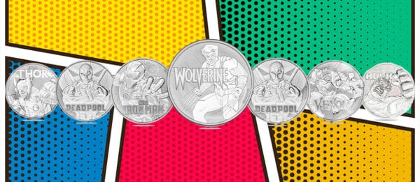 Así es la colección de monedas de Marvel de la Perth Mint